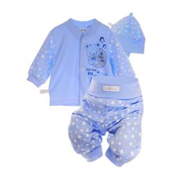 La Bortini Set boy size 50/56 Blue denim