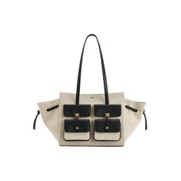 Jw Pei Shopper 'JW PEI Cabas / Shopping Linda Black Canvas' Damen Gr&ouml;&szlig;e One Size schwarz