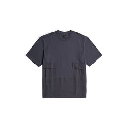 G-Star Raw G-star T-Shirt - 'Utility Fabric Mix T-Shirt' Herren Gr&ouml;&szlig;e XL petrol