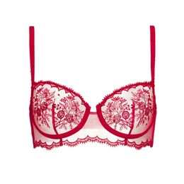 Simone Perele Bra 'Intrigue' female size 80 Red
