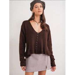 Mixray Pullover 'Pullover' Damen Gr&ouml;&szlig;e S/M braun