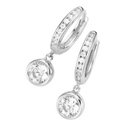 Giorgio Martello Milano Ohrringe Damen Gr&ouml;&szlig;e One Size silber / transparent