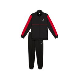 Puma Jogginganzug Jungen Gr&ouml;&szlig;e 164 rot / schwarz / wei&szlig;