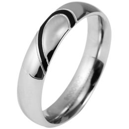 Akzent Ring 'Sense of Love' Herren Gr&ouml;&szlig;e 64 silber