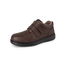 Tiestra Boots 'TIESTRA Men's Wide Fit Leather Shoes with Adjustable Straps &ndash; Comfortable Smart Casual & Office Shoes for Sensitive or Swollen Feet 