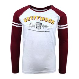 Harry Potter Shirt 'Harry Potter Langarmshirt' M&auml;dchen Gr&ouml;&szlig;e 158 wei&szlig;