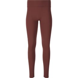 ENDURANCE ATHLECIA Athlecia Tights 'Luxe' Damen Gr&ouml;&szlig;e L dunkelrot