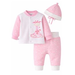 La Bortini Set M&auml;dchen Gr&ouml;&szlig;e 56/62 ros&eacute;