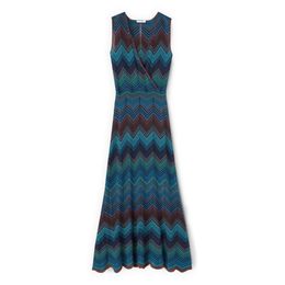 Motivi Kleid Damen Gr&ouml;&szlig;e 40/42 blau Sommerkleid