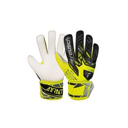 Reusch Torwarthandschuhe 'Attrakt Solid Junior' Jungen Gr&ouml;&szlig;e XS/S gelb / schwarz / wei&szlig;