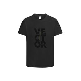 HUSKSWARE Shirt 'Herren T-Shirt mit Motivprint' male size XL Black