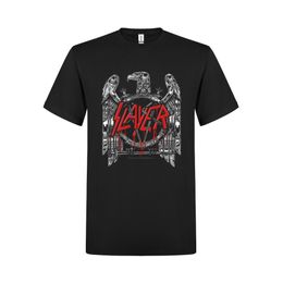 Slayer Shirt 'Slayer Chrome Eagle T-Shirt' Herren Gr&ouml;&szlig;e S schwarz