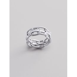 REYTEL Ring 'LOCK' female size 60 Silver