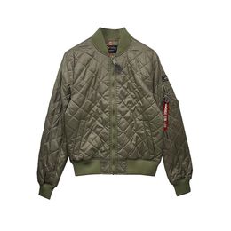 Alpha Industries &Uuml;bergangsjacke 'MA-1 DQ' Herren Gr&ouml;&szlig;e XXL oliv Sommerjacke