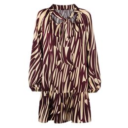 Tatuum Kleid 'Tamie' Damen Gr&ouml;&szlig;e 38 beige / bordeaux Sommerkleid