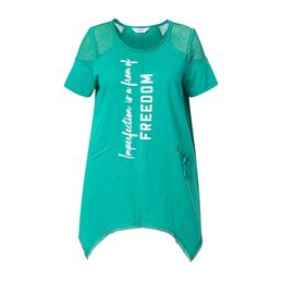 Angel of Style Shirt Damen Gr&ouml;&szlig;e XXXL jade / wei&szlig;