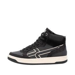 Rieker Sport High-Top Sneakers 'W1970' female size 43 Beige / Black