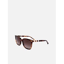 Carolina Herrera Sonnenbrille 'Carolina Herrera CH 0045/S Violet teal 57/18/145 Women Sunglasses' Damen Gr&ouml;&szlig;e 57 braun