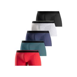 AUTHENTIC LE JOGGER Boxershorts Herren Gr&ouml;&szlig;e L navy / smaragd / rot / schwarz