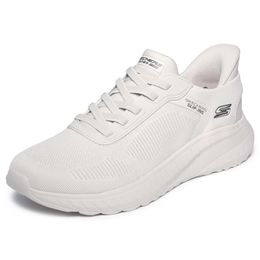 SKECHERS Sneakers 'Bobs Squad Chaos - Solid Step' female size 39 Black / Off white