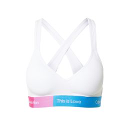 Calvin Klein Underwear Bra female size 100 Blue / Pink / White