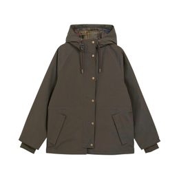 Barbour Funktionsjacke Hester Waterproof Sage/Classic Tartan (Gr&ouml;&szlig;e: 16)