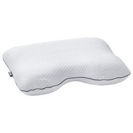 Sleeptex Nackenst&uuml;tzkissen Manaus, Textil, 54x40 cm, Textiles Vertrauen - Oeko-Tex&reg;, temperaturausgleichend, weich und anschmiegsam, pflegeleicht, perfekte St&uuml;tzfunktion, passt sich perfekt der K&ouml;rperform an, verhindert R&uuml;cken-, Nacken- Schulterschmerzen, f&uuml;r alle Schlafpositionen geeignet, vermeidet schmerzhafte Druckstellen, atmungsaktiv, hygienisch, st&uuml;tzt Kopf, Nacken Wirbels&auml;ule, Schlaftextil