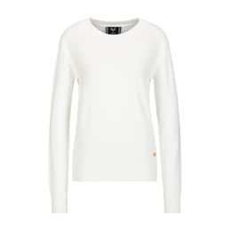 19V69 Italia Pullover 'Viola' Damen Gr&ouml;&szlig;e S wollwei&szlig;