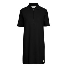 oxmo Strickkleid Damen Gr&ouml;&szlig;e 44 schwarz / wei&szlig; Sommerkleid