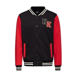 King Kerosin &Uuml;bergangsjacke 'Faster Than The Wind' Herren Gr&ouml;&szlig;e M schwarz Sommerjacke