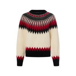 Polo Ralph Lauren Sweater female size M Beige / Red / Black