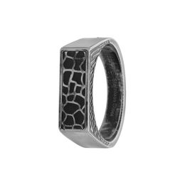 Lucardi Ring Herren Gr&ouml;&szlig;e 66 silbergrau