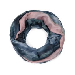 styleBREAKER Schlauchschal 'Bunter Loop Aquarell Farbverlauf Streifen' Damen Gr&ouml;&szlig;e One Size schwarz