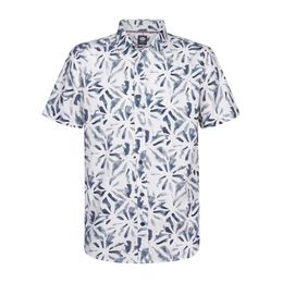 PETROL INDUSTRIES Button Up Shirt 'Noche' male size XXL Dark blue / White