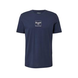 s.Oliver T-Shirt Herren Gr&ouml;&szlig;e XXL navy / wei&szlig;