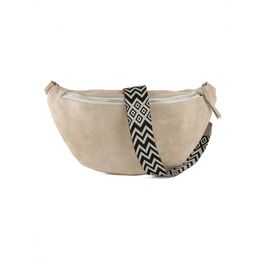 Lepelou G&uuml;rteltasche 'GENOVA' Damen Gr&ouml;&szlig;e 40 cm x 20 cm x 12 cm beige