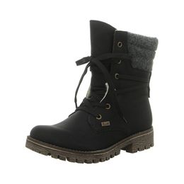 Rieker Schn&uuml;rstiefel Damen Gr&ouml;&szlig;e 39 schwarz