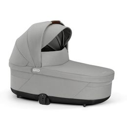 Cybex Gold Liegewanne Cot S Lux, Hellgrau, Kunststoff, Textil, 45x22.3x88.5 cm, UV 50+, Baby on Tour, Kinderwagen, Kinderwagen-Zubeh&ouml;r, Babywanne Kinderwagen