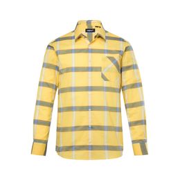 Men Plus Button Up Shirt male size XXL Cream / Light blue / Yellow / Grey