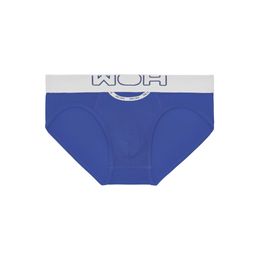 WOH Panty 'Sexy Fun' male size XL Cobalt blue / White