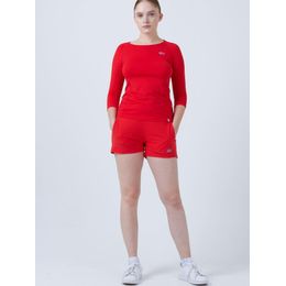 Sportkind Funktionsshirt '3/4-Longsleeve Shirt' M&auml;dchen Gr&ouml;&szlig;e 152 rot