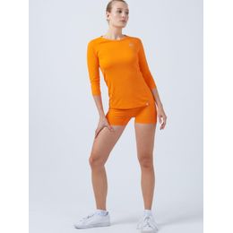 Sportkind Funktionsshirt '3/4-Longsleeve Shirt' M&auml;dchen Gr&ouml;&szlig;e 158 orange