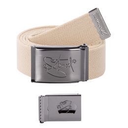 2Stoned Belt 'Stretch Classic Matt Bottle-opener' male size 130 Beige