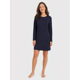 Bamboo Basics Pyjama 'Nala' Damen Gr&ouml;&szlig;e XXL navy Sommerkleid