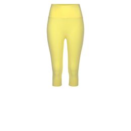 Lascana Leggings Damen Gr&ouml;&szlig;e 4XL/5XL gelb