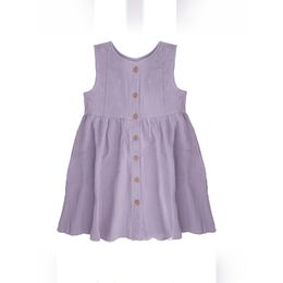 MAXIMO Dress 'GOTS MINI GIRL-Kleid Musselinstoff' girl size 122/128 Purple