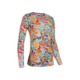 The Freisein Project Funktionsshirt 'AutumBlossoms' Damen Gr&ouml;&szlig;e S mandarine
