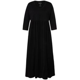 Ulla Popken Kleid Damen Gr&ouml;&szlig;e 46/48 schwarz Sommerkleid