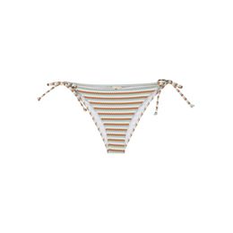 Quiksilver Bikinihose 'Clickity Clack' Damen Gr&ouml;&szlig;e XS braun / mint / offwhite