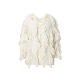 Ulla Popken Bluse Damen Gr&ouml;&szlig;e XXXL/4XL pastellgelb